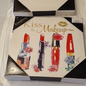 bebe | Accents | New Bebe Self Care Beauty Art Set W Red And Gold ...